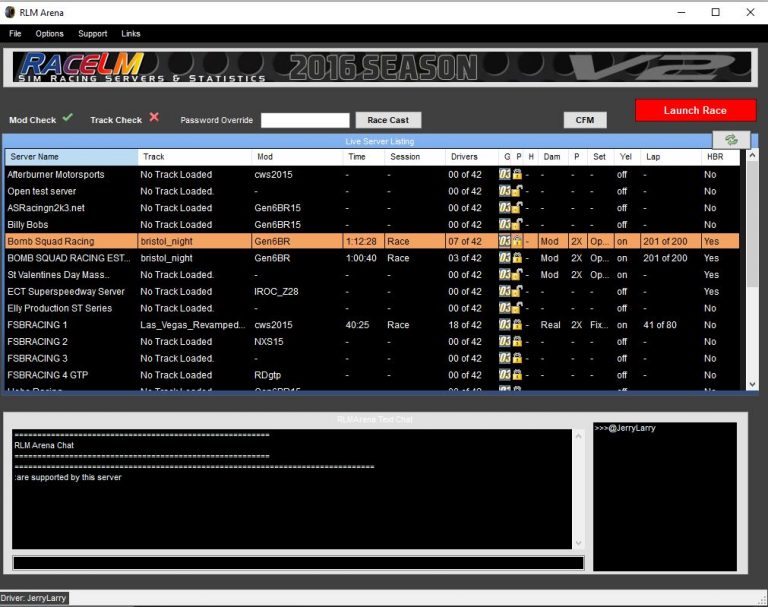 RLM Arena – Sim Racing Lobby Arena | Nascar Racing 2003 Season Lobby
